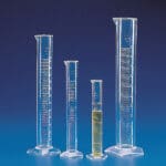 Graduated Tall Form Measuring Cylinders - Class B, 250mL - Arete Ltd.